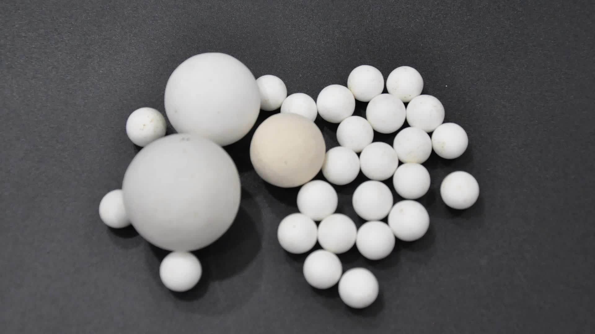 3mm 5mm 6mm 10mm High Alumina Al2o3 Inert Alumina Micro Beads /high ...
