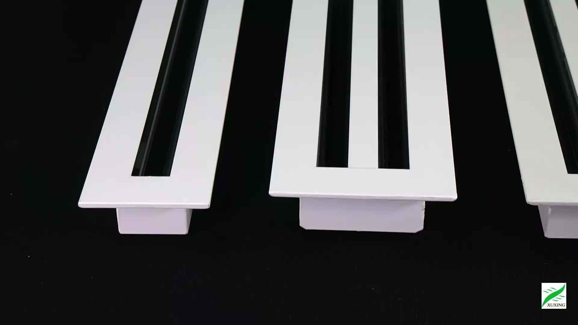 Hvac Aluminum Linear Slot 2 Way Air Vent Grille - Buy 2 Way Air Vent ...