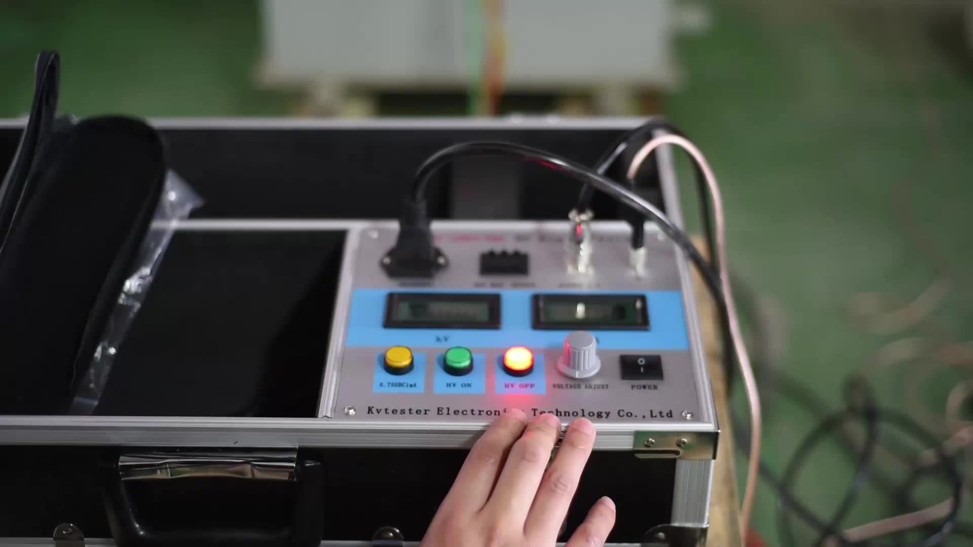 Dc Hipot Tester Dc High Voltage Generator Dc Withstanding Voltage ...