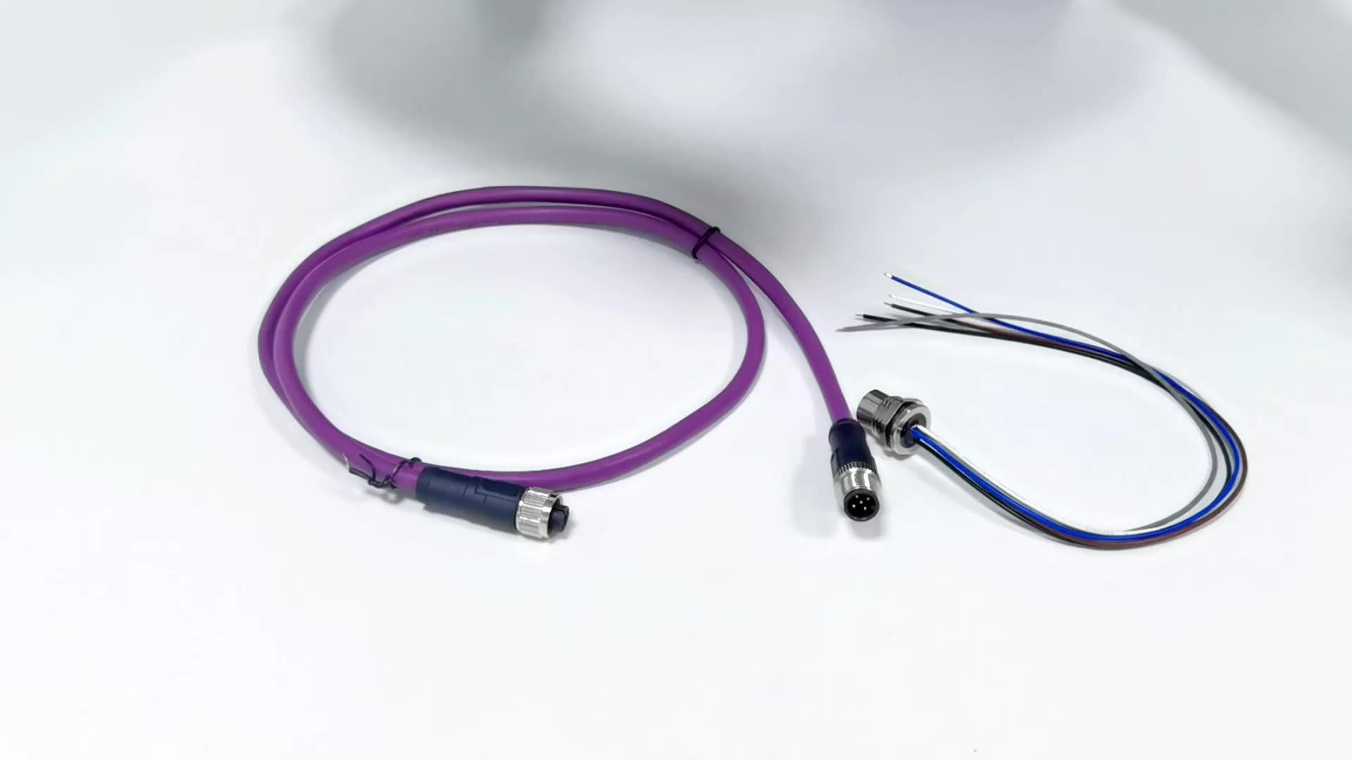 Profibus B Code 5pin Female M12 Connector - Buy 5pin M12 Female ...