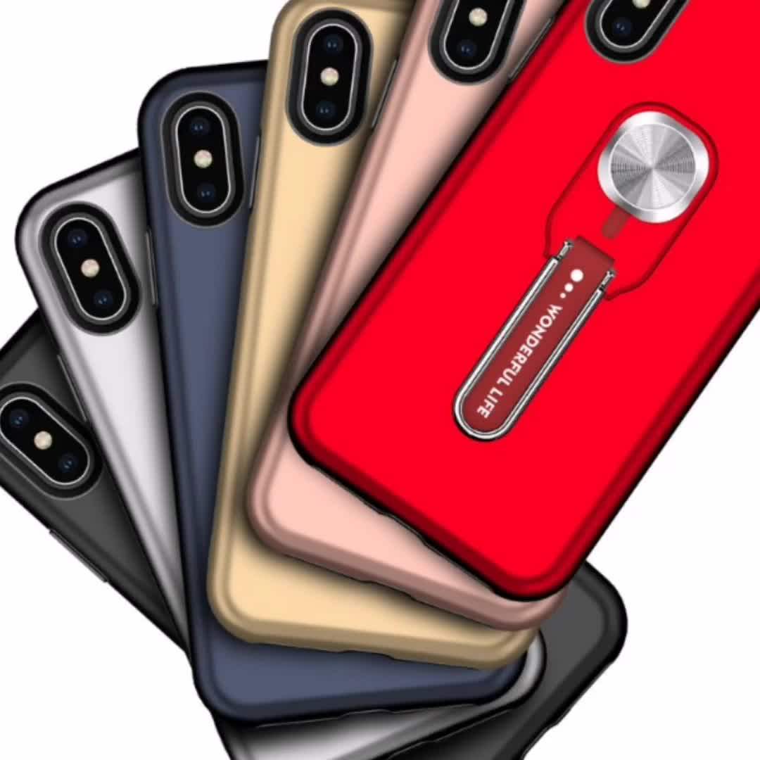 Hybrid Combo Case For Huawei Nova 5t Finger Ring Holder Kickstand Cover ...