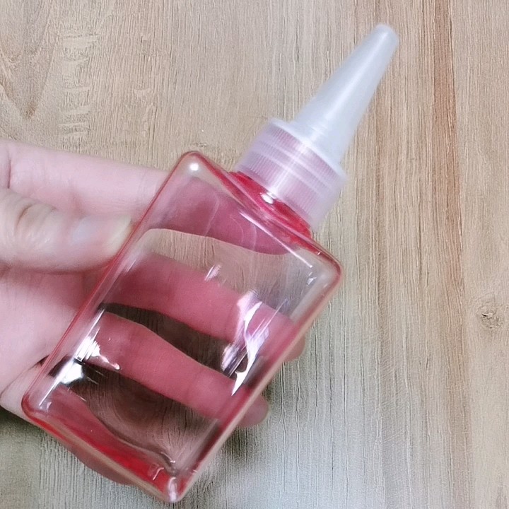 Colorful Square Shampoo Filler Bottle 150ml 30pcs/lot Refillable Makeup ...