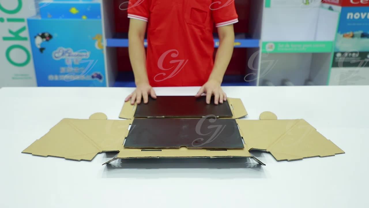 Customized Cardboard Counter Shipper Box Paper Display Box For Retail ...