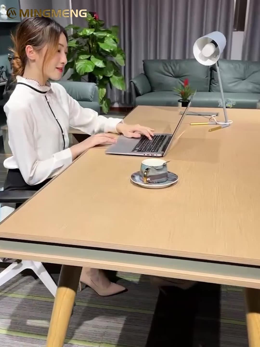 Modern Minimalism Rectangular Office Furniture Modular Conference Desk ...