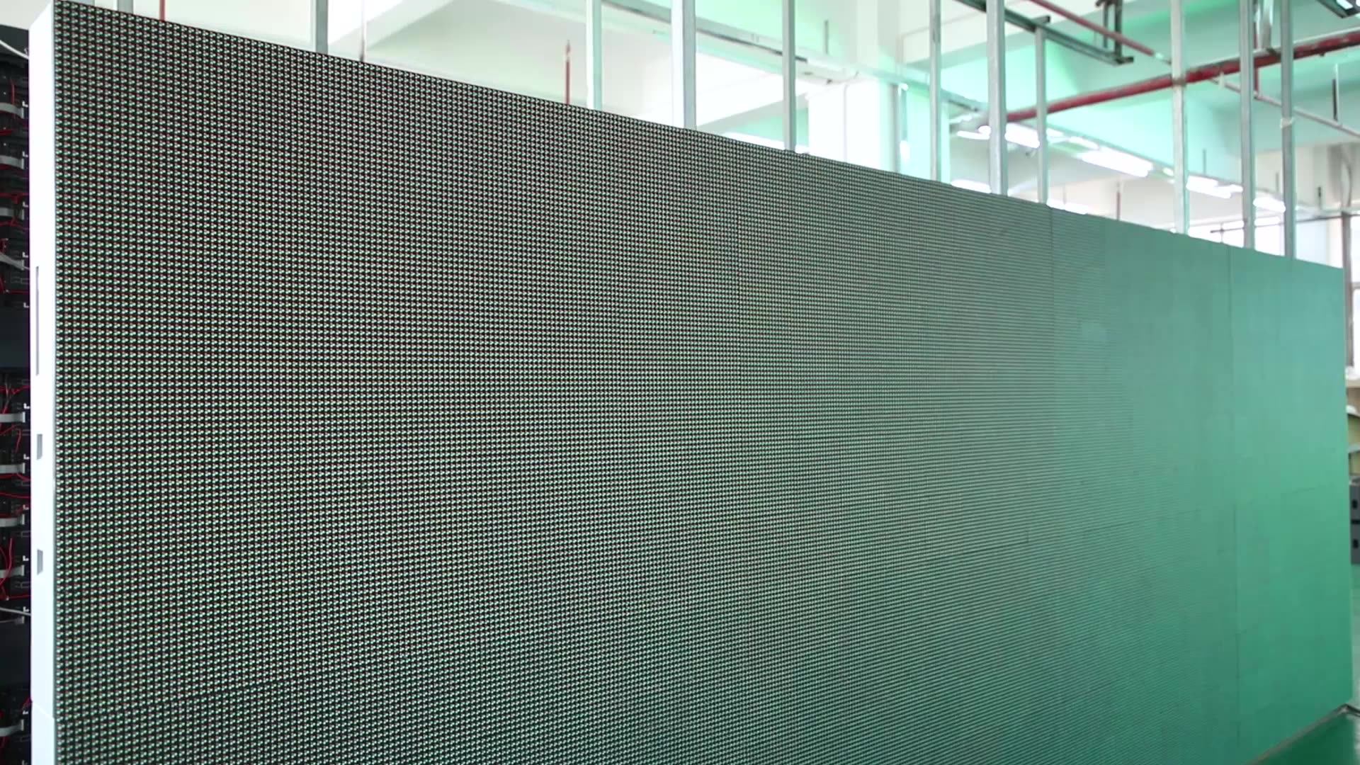 Outdoor Popular 320x160/160x160mm P10 Exterior Dox Matrix Led Video ...