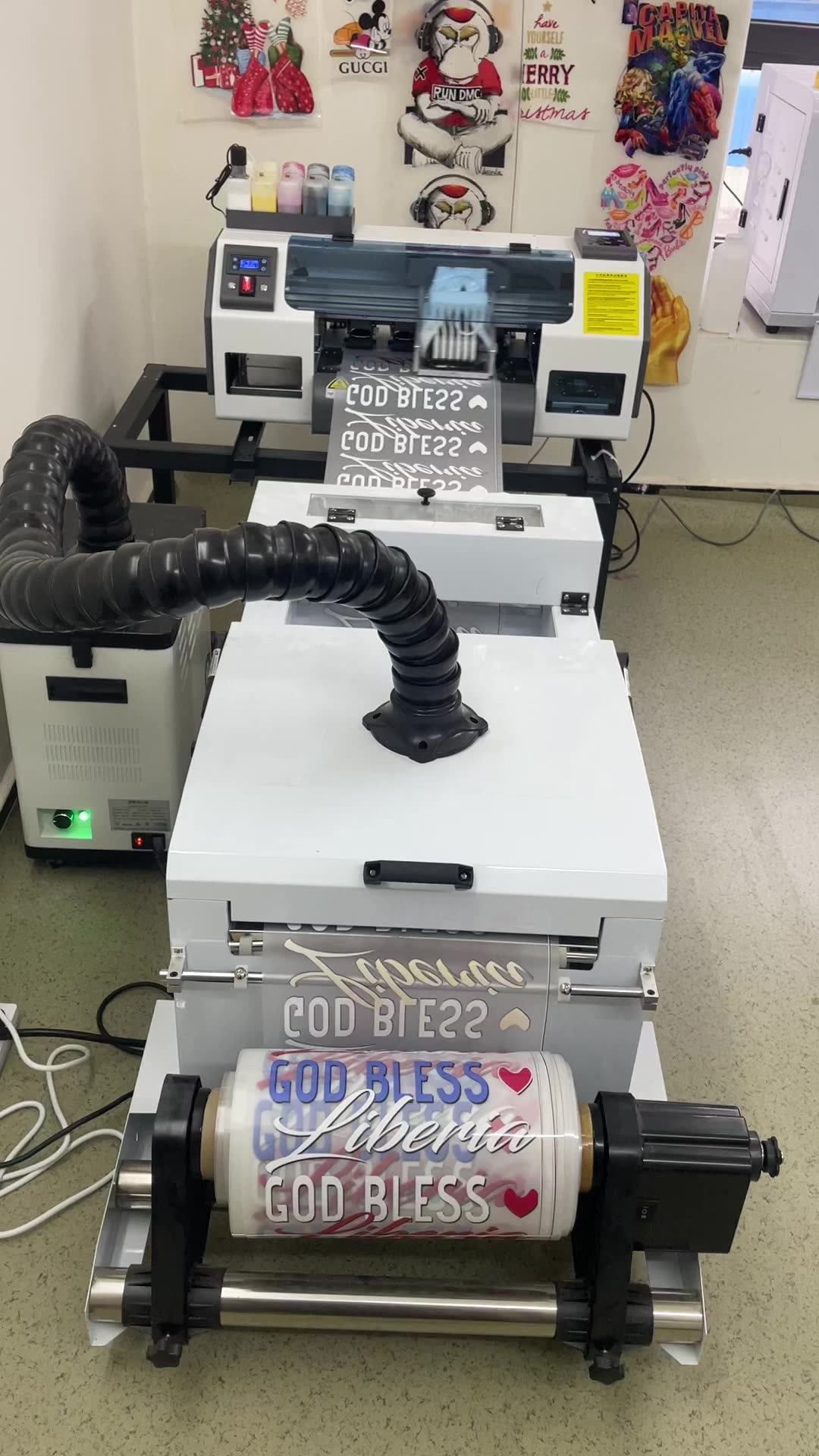 Small Digital Dtf Printer A3 A4 New Design 30cm High Speed Desktop Heat ...