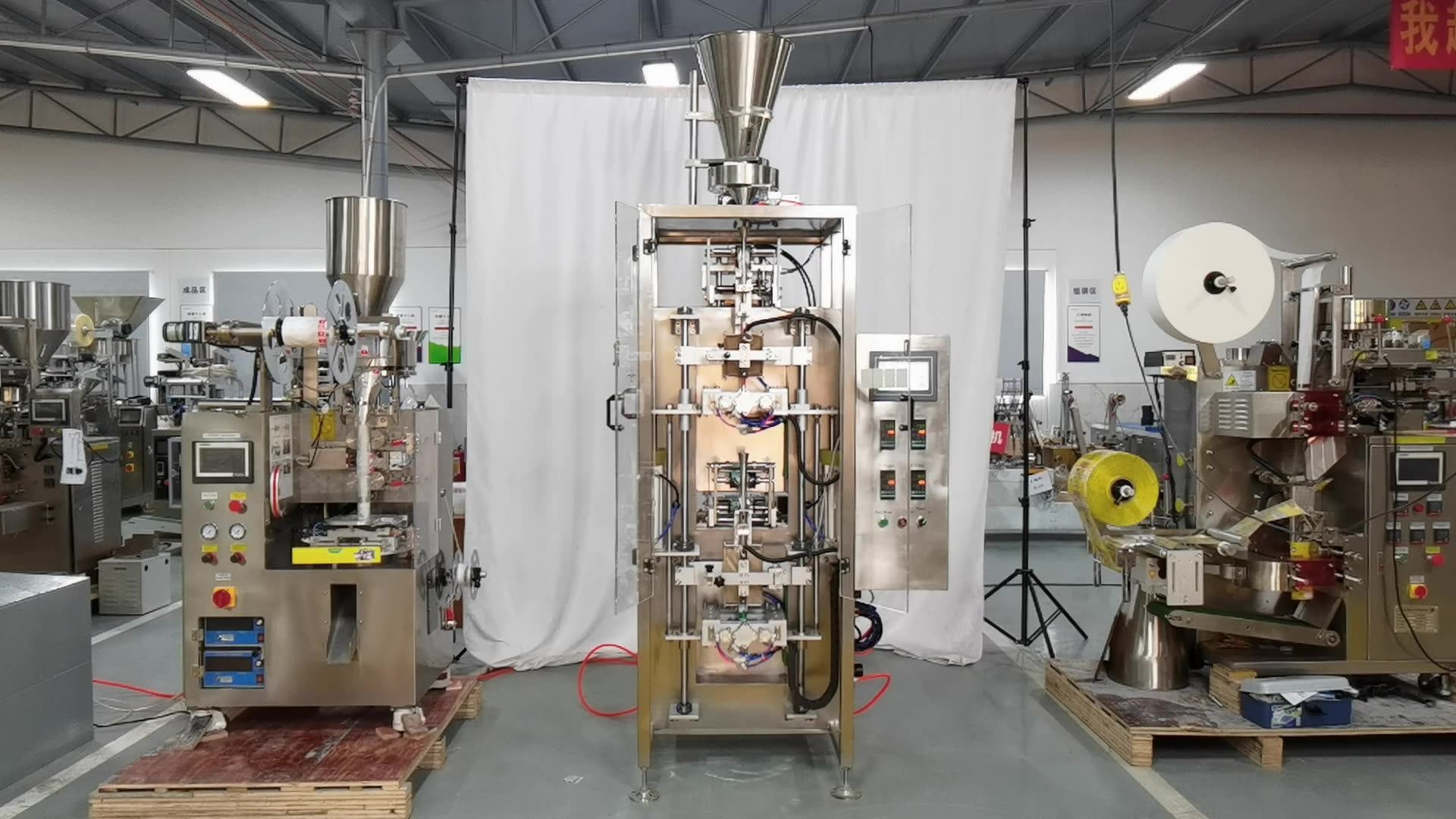 C22 Automatic Perforated Tea Stick Inner And Outer Bag Tea Bag Packaging Machine Food Beverage ...