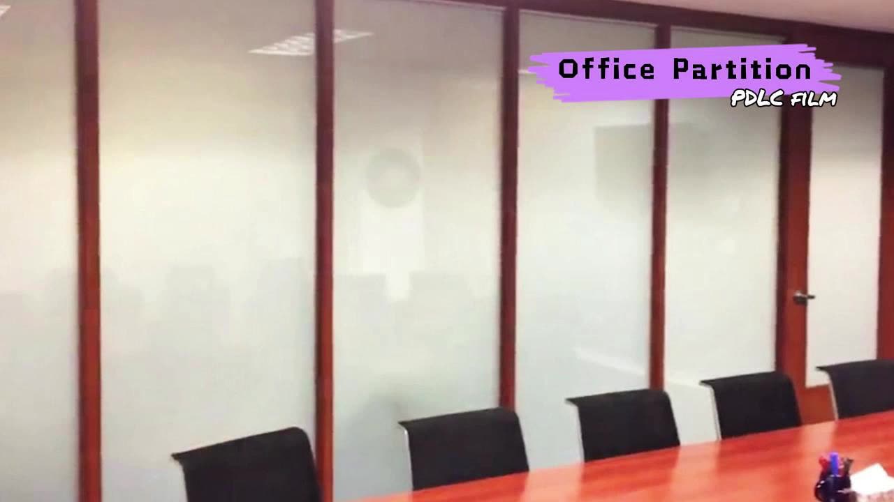 Office Panel Smart Tint Pdlc Window Film Electric Controlled Pelicula De Vidro Inteligente