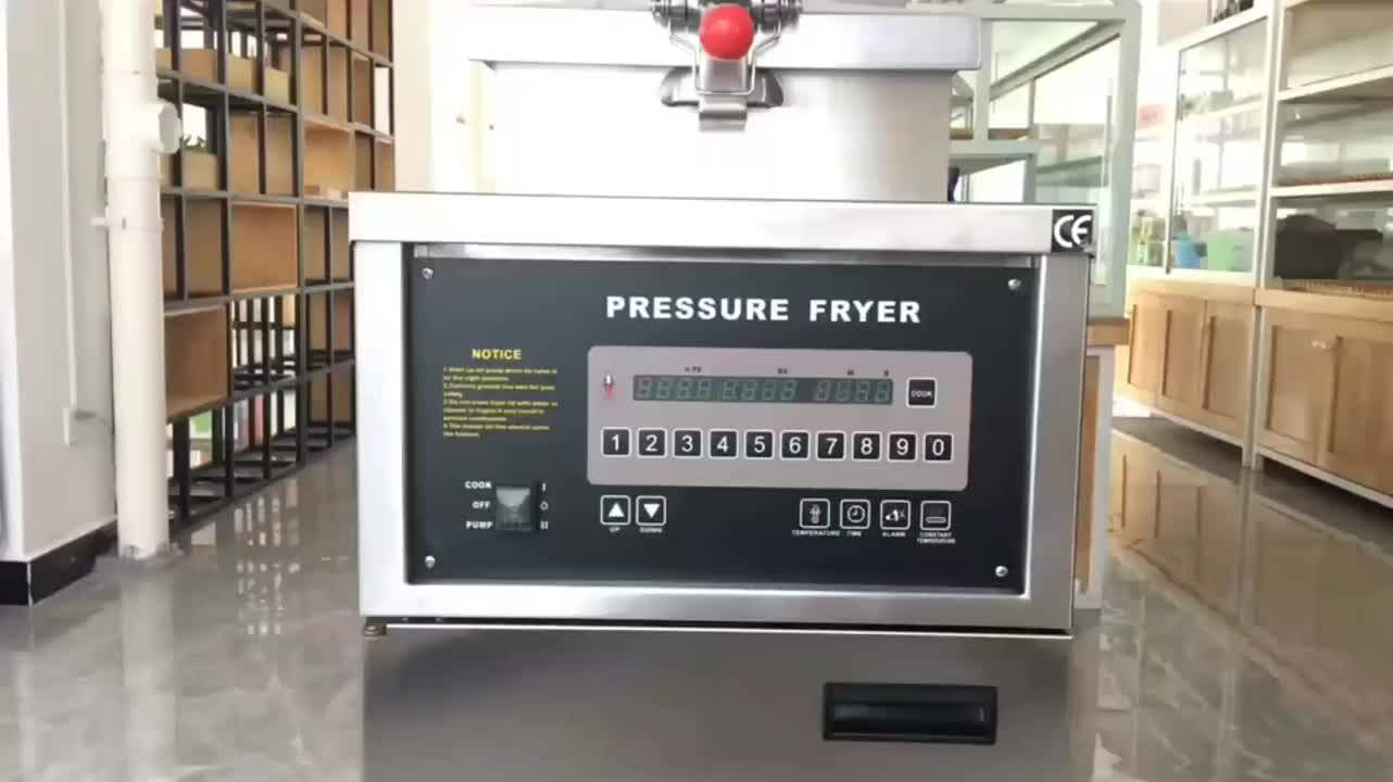 Mcdonalds Kitchen Equipment Broaster Pressure Fryer/ Chicken Pressure ...