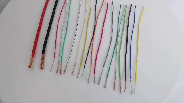 Sae J1128 Pvc Insulated 12 14 16 18 20 22awg Tinned Or Bare Copper ...