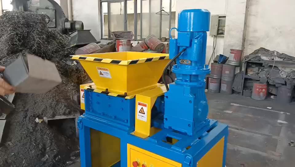 Vanest Small Industrial Metal Scrap Shredder Machine Home Use Scrap ...