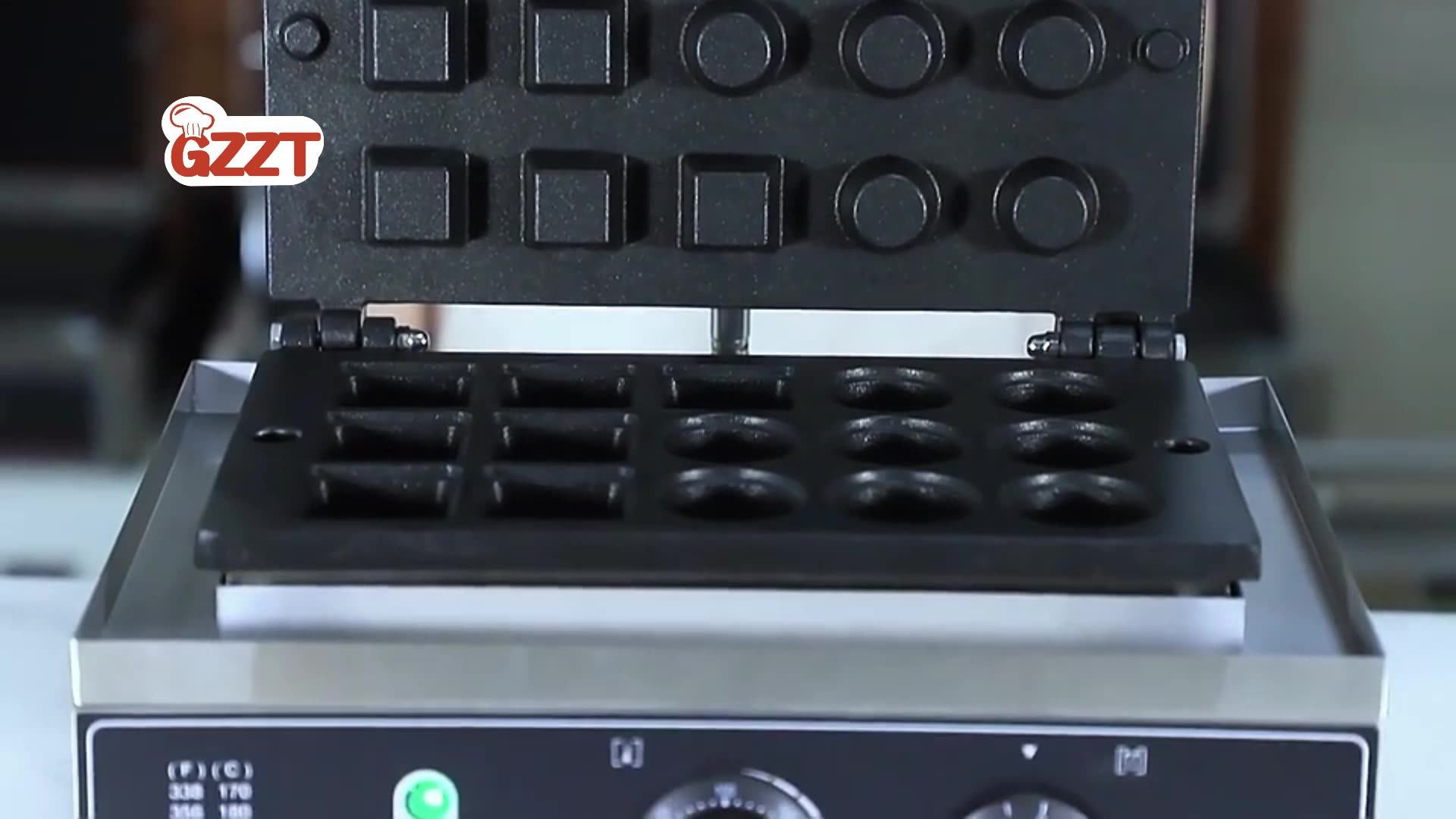 Professional 220v Tart Press Machine / Waffle Making Machine Mini Tart ...