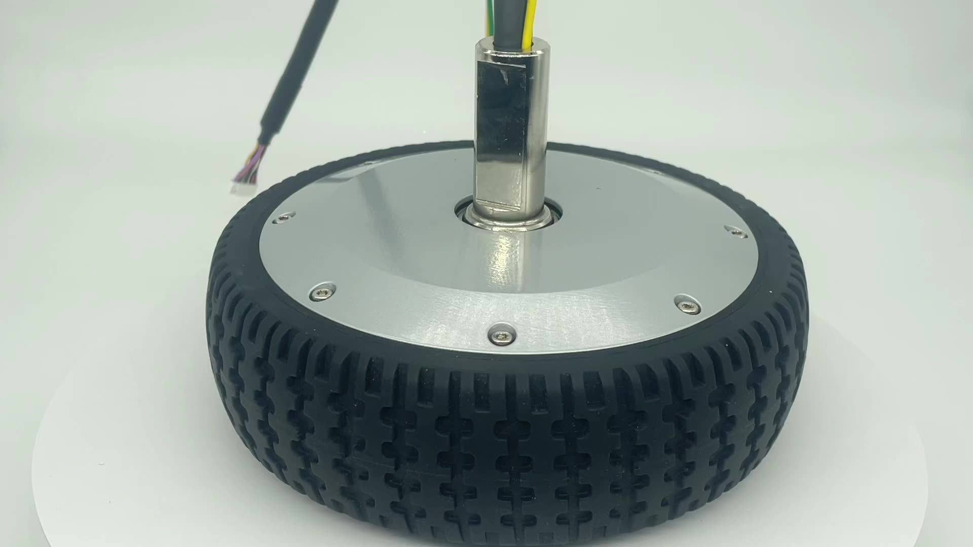 Max Loading 100kg Agv Amr Use 6.5 Inch 12v Hub Wheel Brushless Motor ...