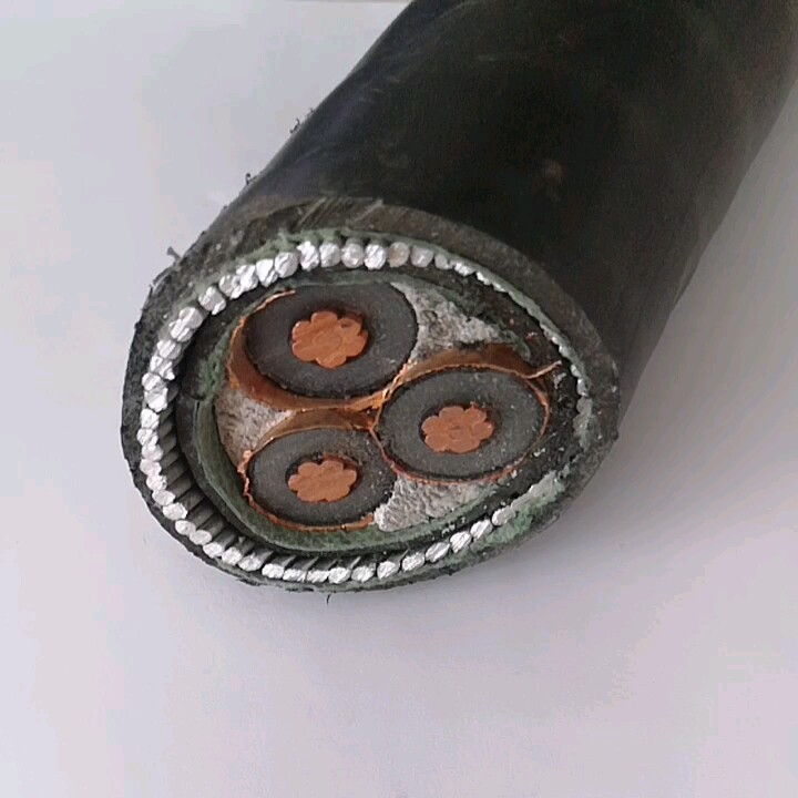 6/10KV 3 Cores 95mm2 CU/XLPE/PVC/GSWA/PVC Armoured Power Cable, View 6 ...