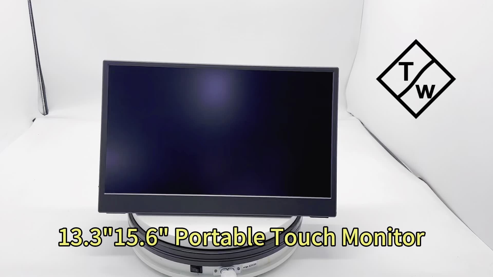 Cnc Casing 13.3 Inch Portable Tv Monitor With Hd Pd Type-c Inputs Movie ...