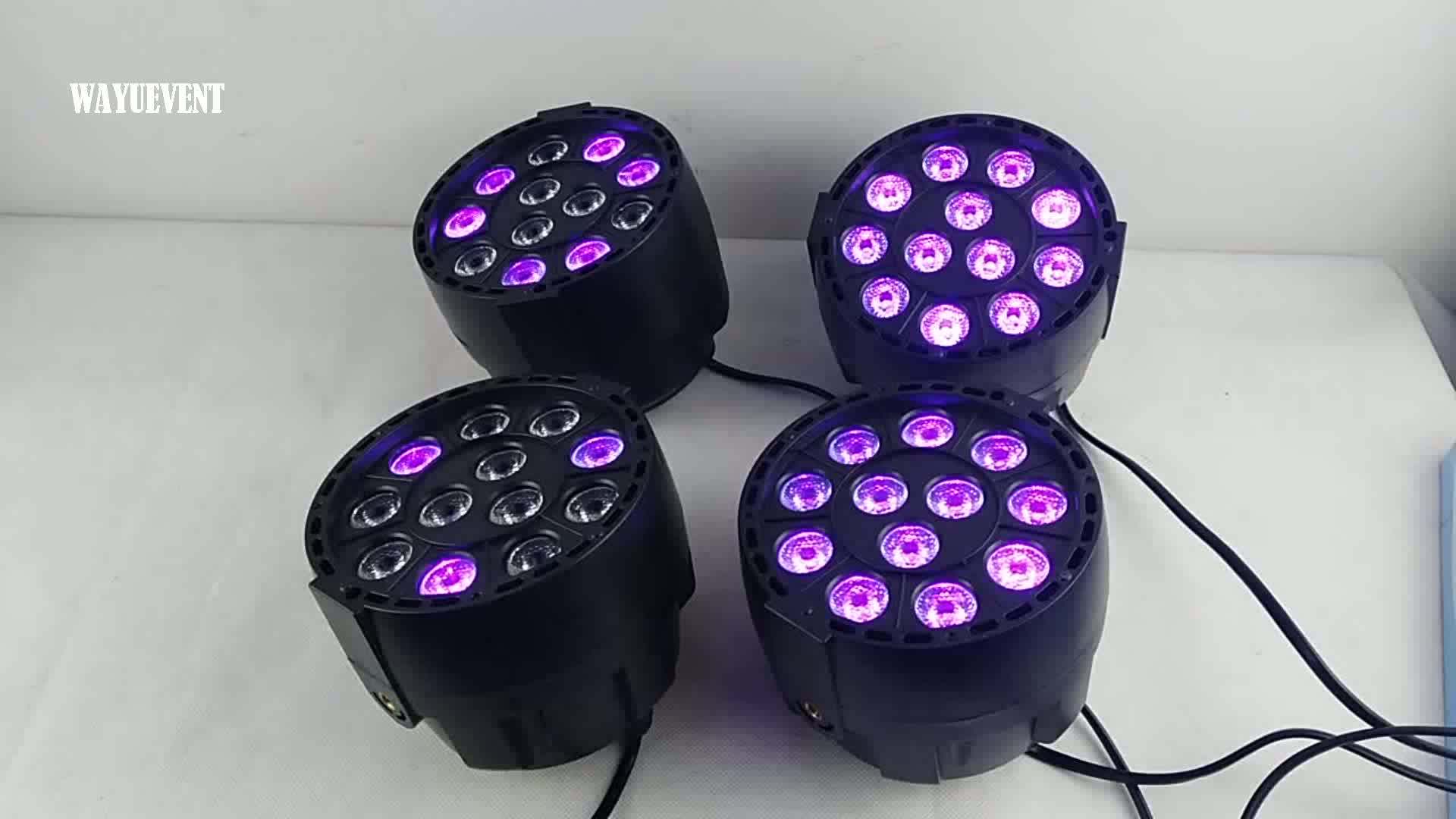 36w Uv Par Light Mini Plastic 12*3w Uv Led Lights Uv Led Par Light Mini ...