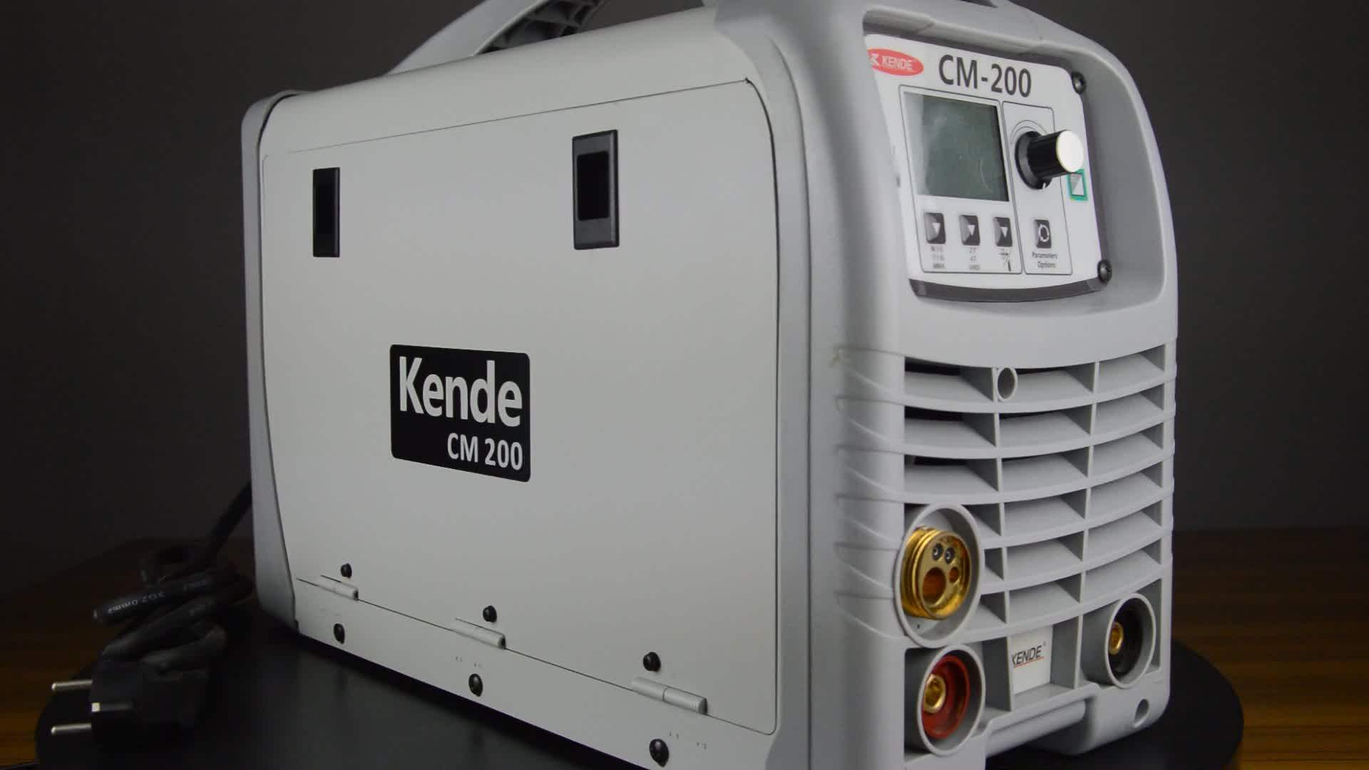 Kende Portable Mma Mig Mag Tig Co2 Gas Fluxed Wire Aluminium Inverter ...