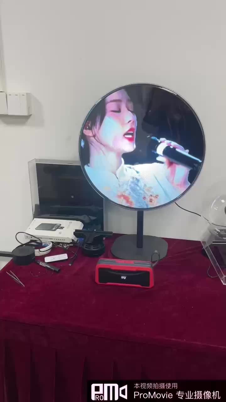 Wifi 3d Hologram Fan Projector 42cm 384 Led Beads High Definition 3d ...