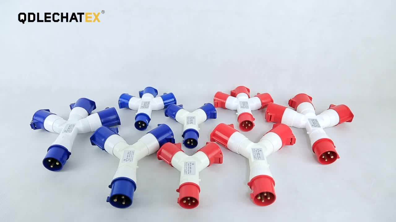 Type 1013-3 Ip44 220v-415v 2p+e 3way 16a 3pin Multi Plug Socket - Buy ...