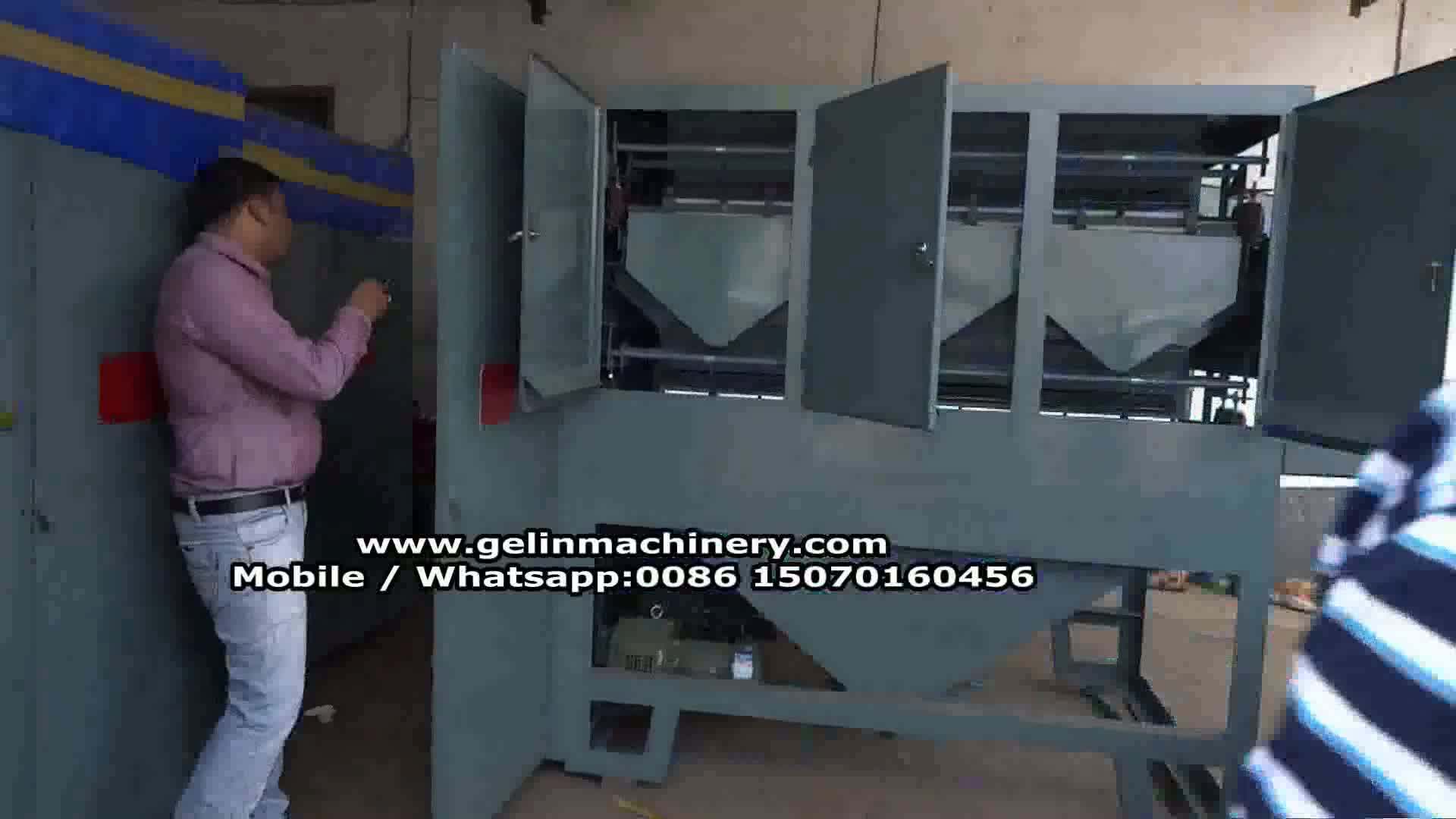 60000v High Tension Two Roller Electrostatic Separator For Zircon Ore ...