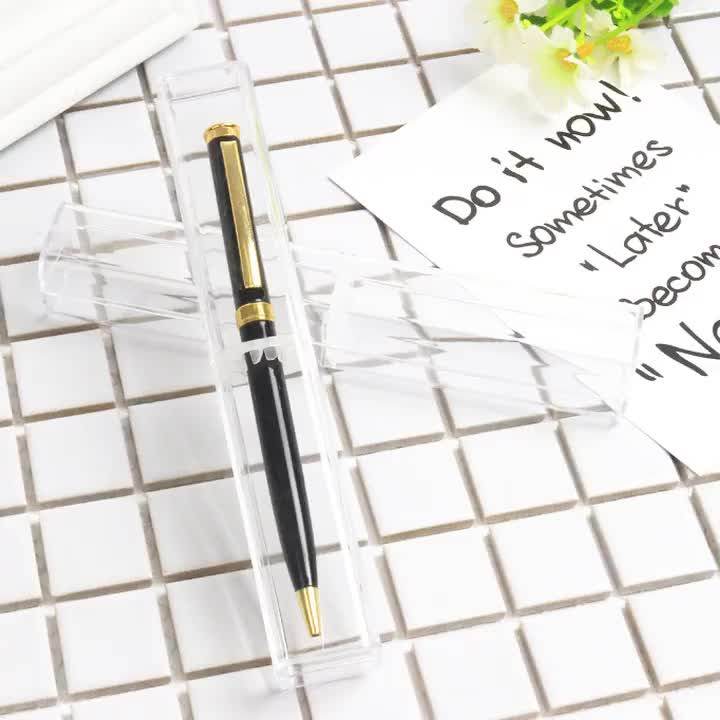 Acrylic Cute Packing Plastic Transparent Pen Case For Diamond Crystal ...