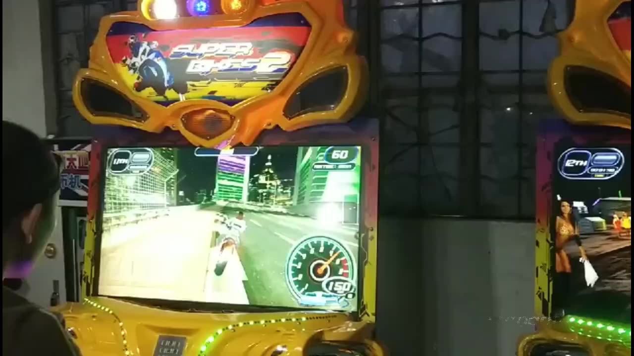 Crazy Speed Driver Máquina De Juego De Carreras Que Funciona Con ...