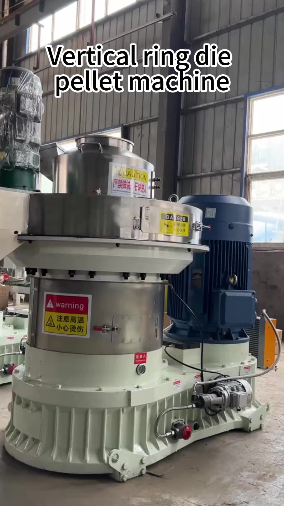 2000kg/h Large Scale Wood Pellets Machines Long Service Life Wood ...