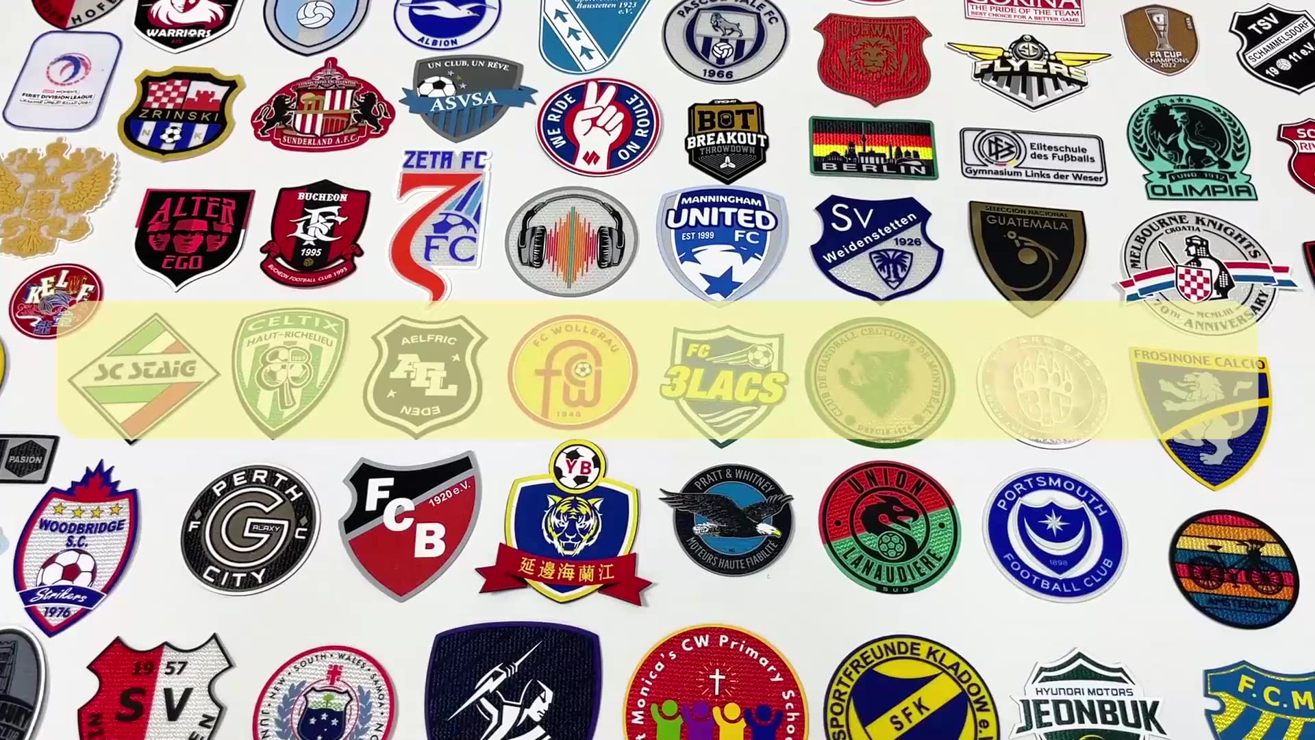 Factory Oem Custom Soccer Football Team Club Logo Heat Transfer Printing 3d Rubber Silicone ...