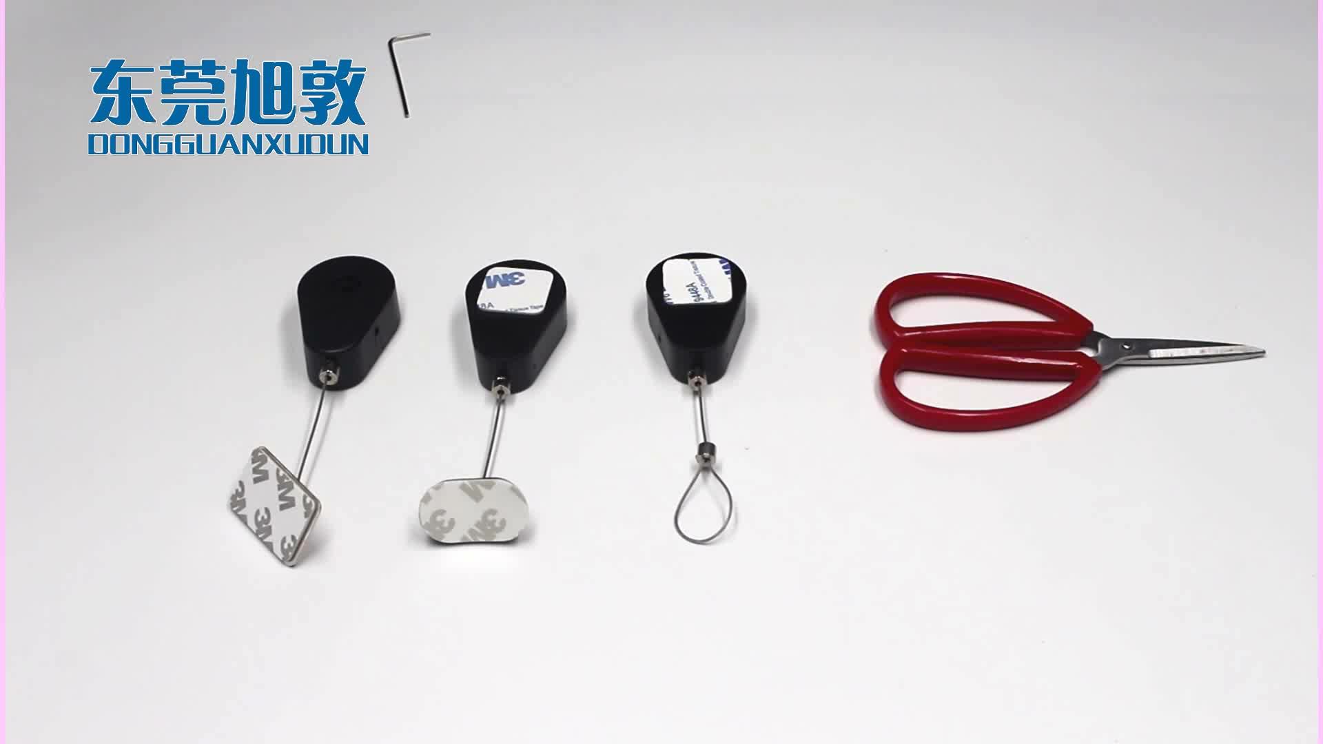 Retractable Security Pull Box Anti Theft Recoiler Universal Display ...