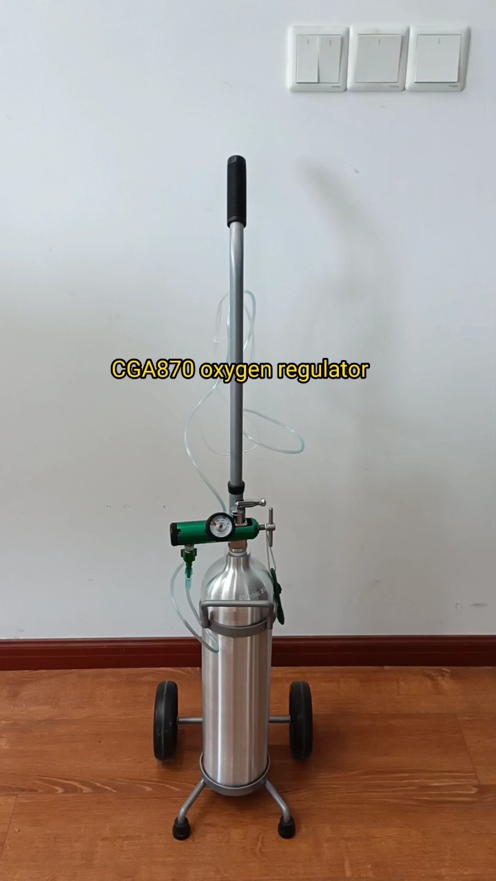 Pin Yoke Gas Pressure Cga870 Medical Demand Type Medical Oxygen Regulator Breath Valve For ...