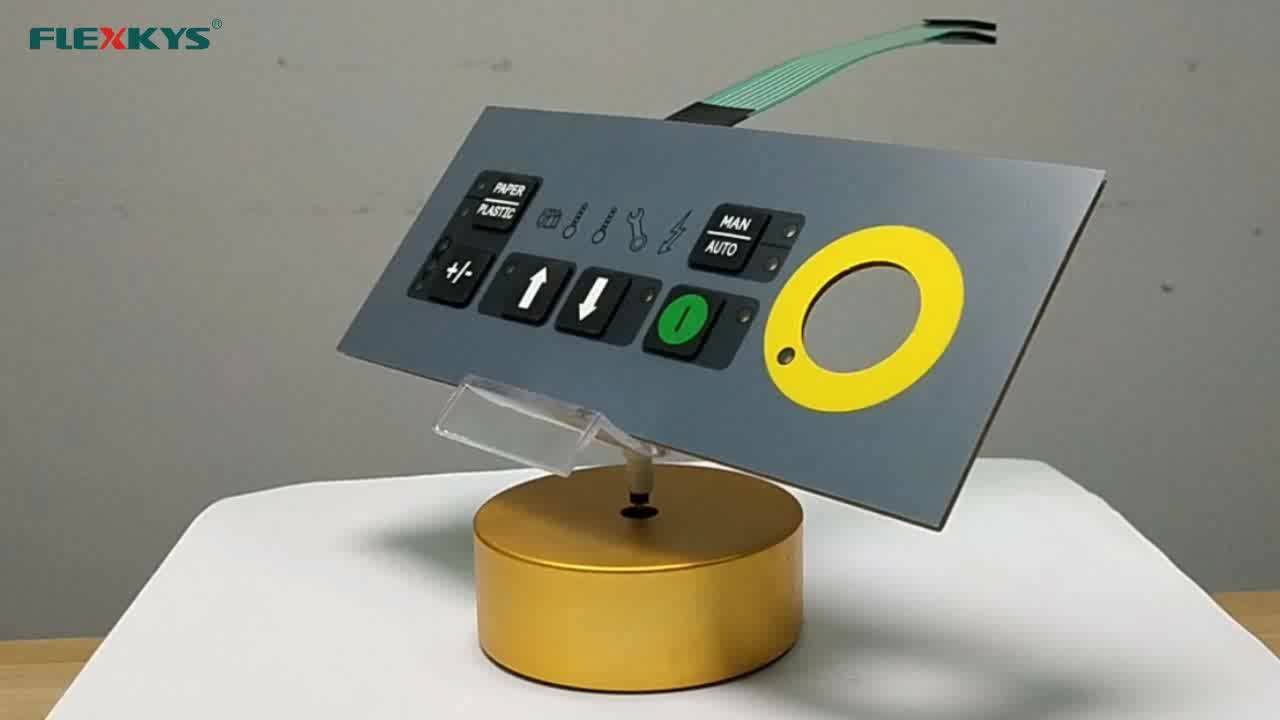 Fuel Dispenser Embossed Custom Matrix Flexible Push Button Keys ...