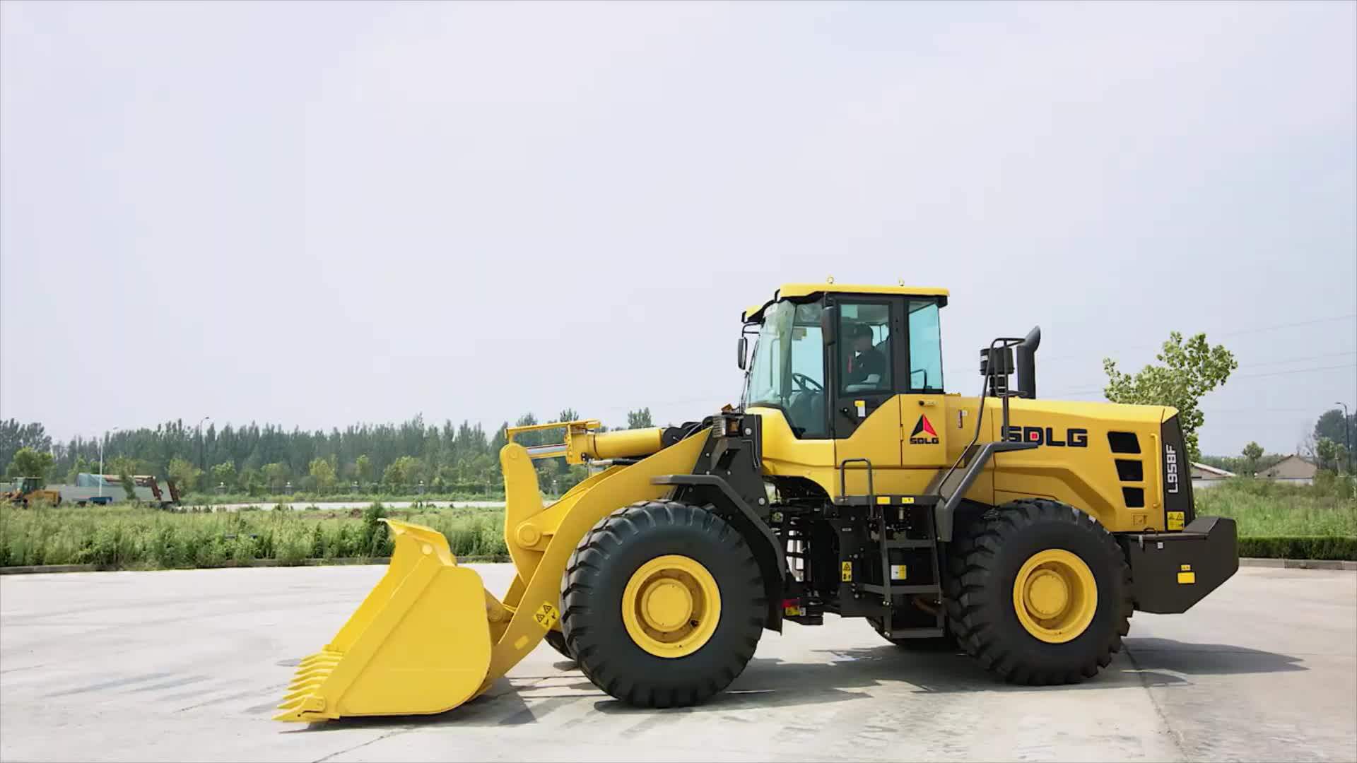 Ghana Sdlg Wheel Loader L956f,Factory Price Sdlg Loader Lg956f For Sale ...