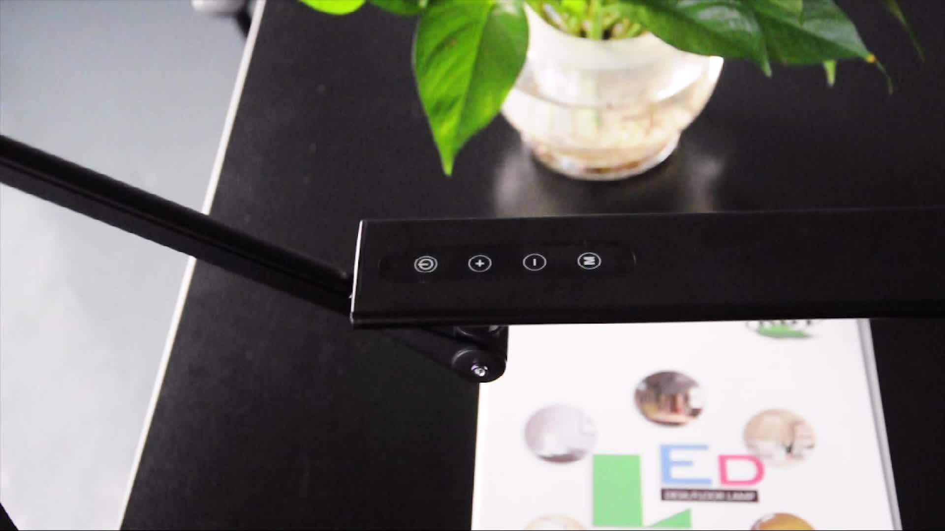 Swing Arm Adjustable Intertek Led Desk Lamps Dimmable Clamp Desk Lamp ...