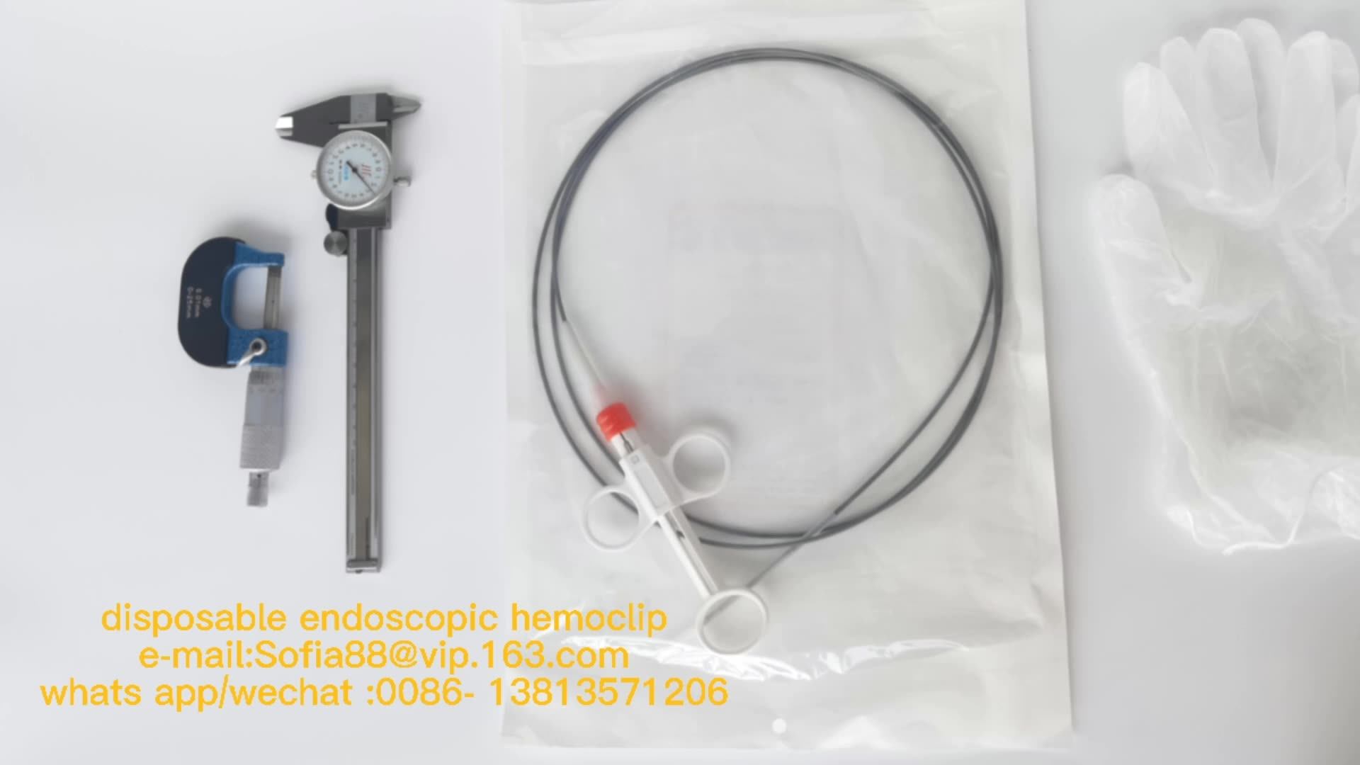 Endoscopy Disposable Hemoclip,Endoscopic Soft Tissue Clamp For ...