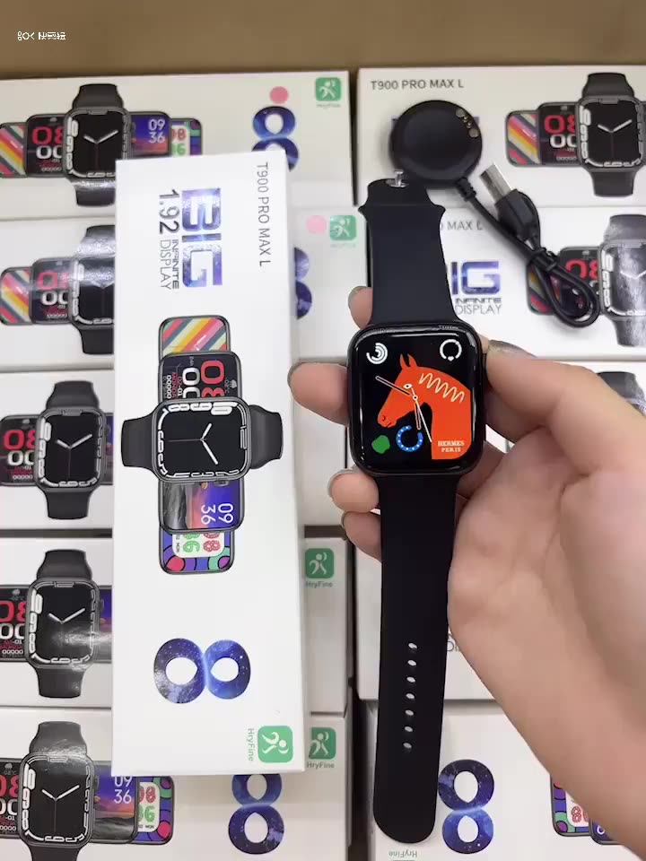 2023 Iwo 8 Smart Watch T900 Pro Max L 1.92 Inch Watch 8 Fitness Tracker ...