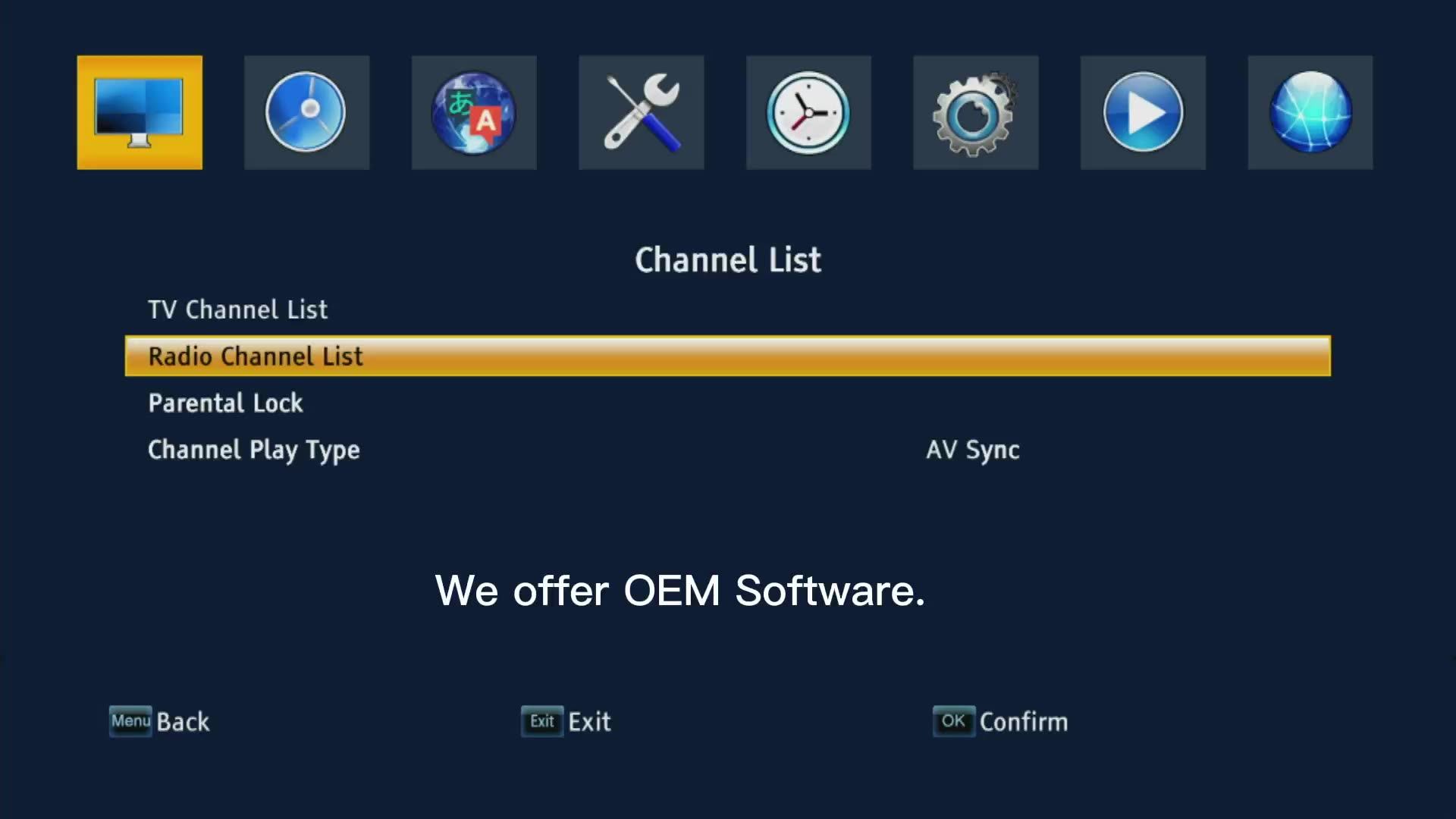 Digital Tv Tuner Digitale Terrestre Dvbt2 Decoder Stb T2 Full Hd Hevc H ...