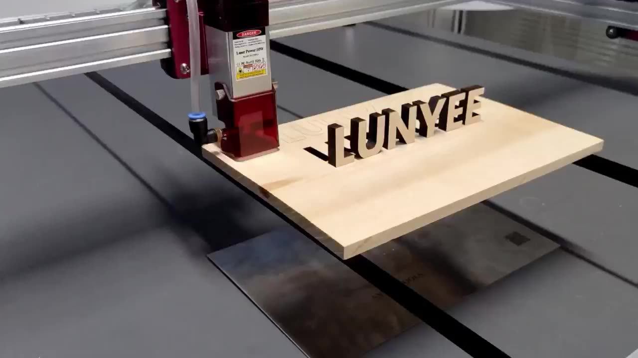 Lunyee 80w 4040 Desktop Cnc Laser Engraver Engraving Carving Cutting ...