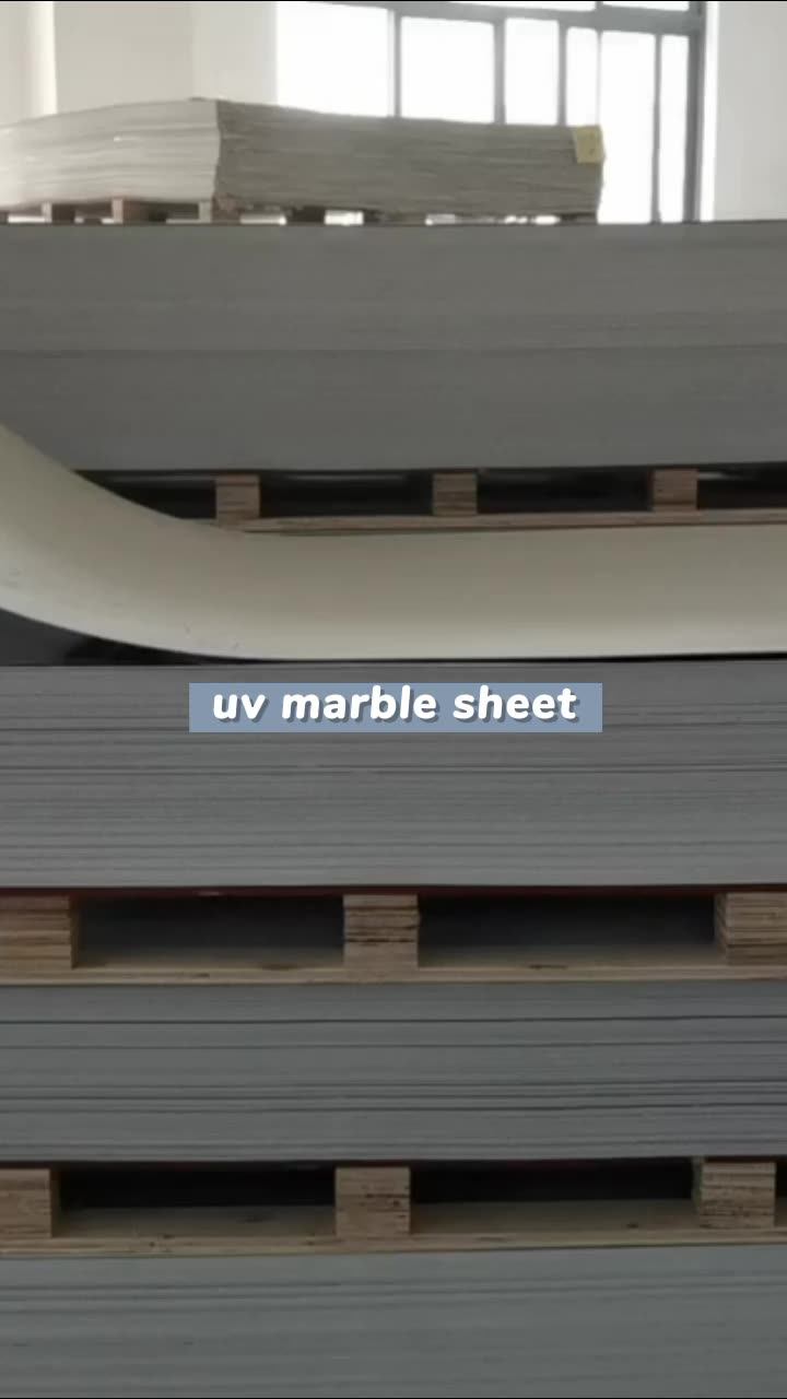 Spc Pvc Marble Sheet Black Gold Placa Pvc Tipo Marmol Panel Pvc Para ...