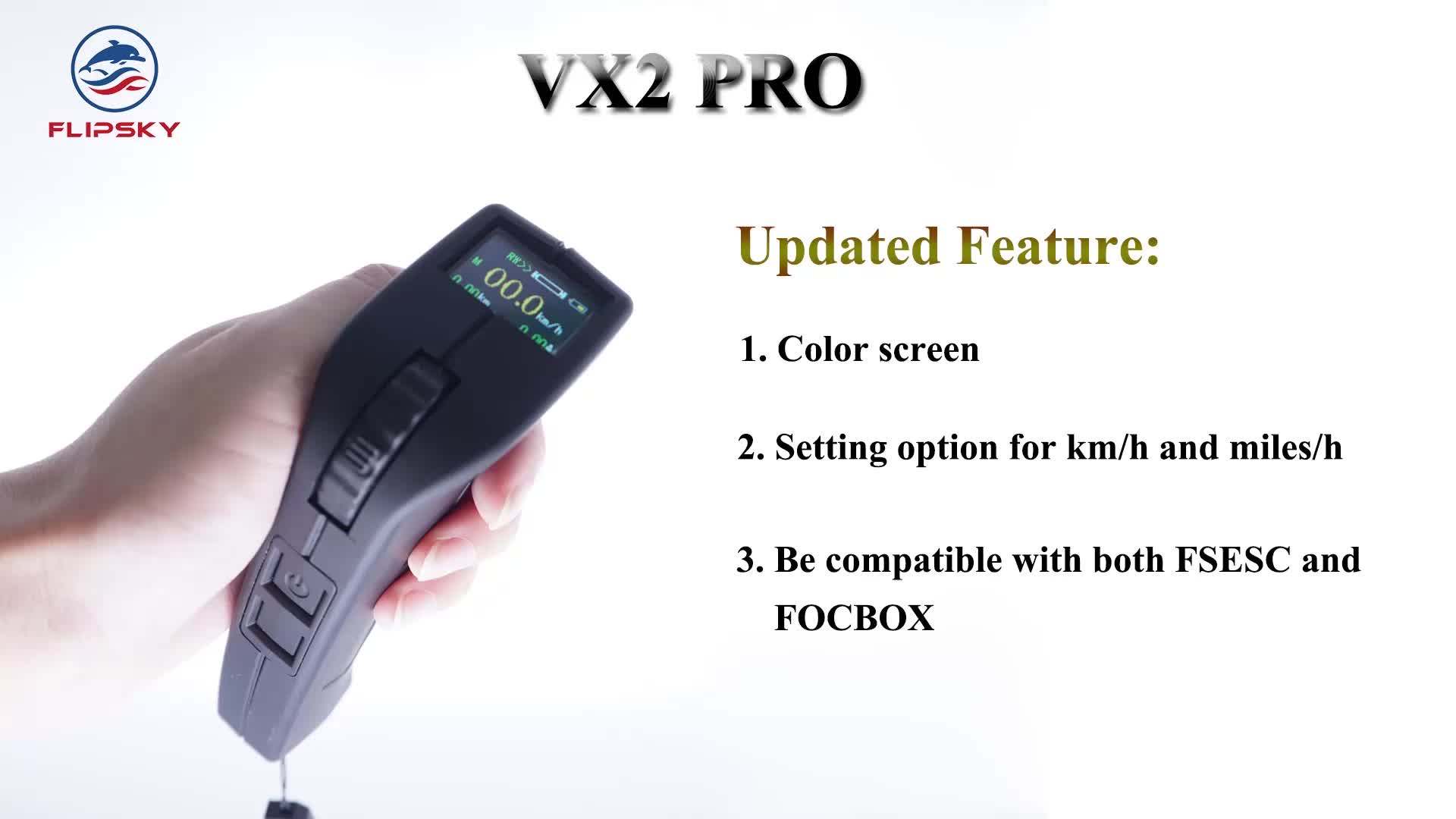 Flipsky Screen Remote Vx2 For Electric Skateboard | Ebike | Eboat ...