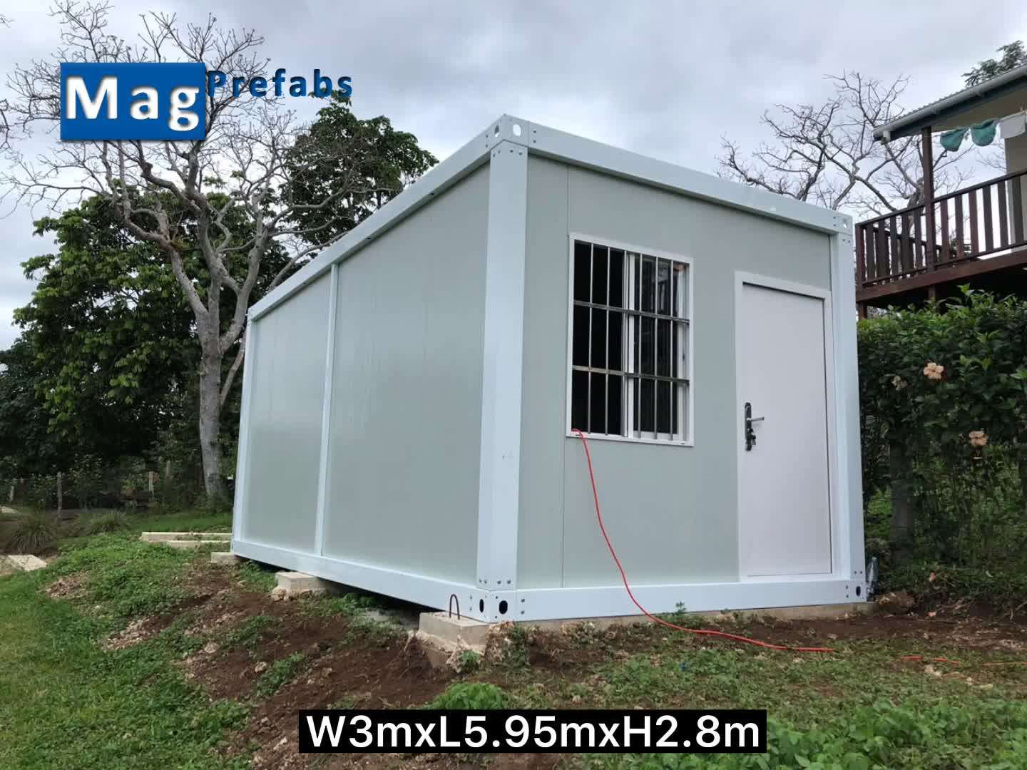 20ft Container Van Police Station Post Guard Sentry Booth - Buy Police ...