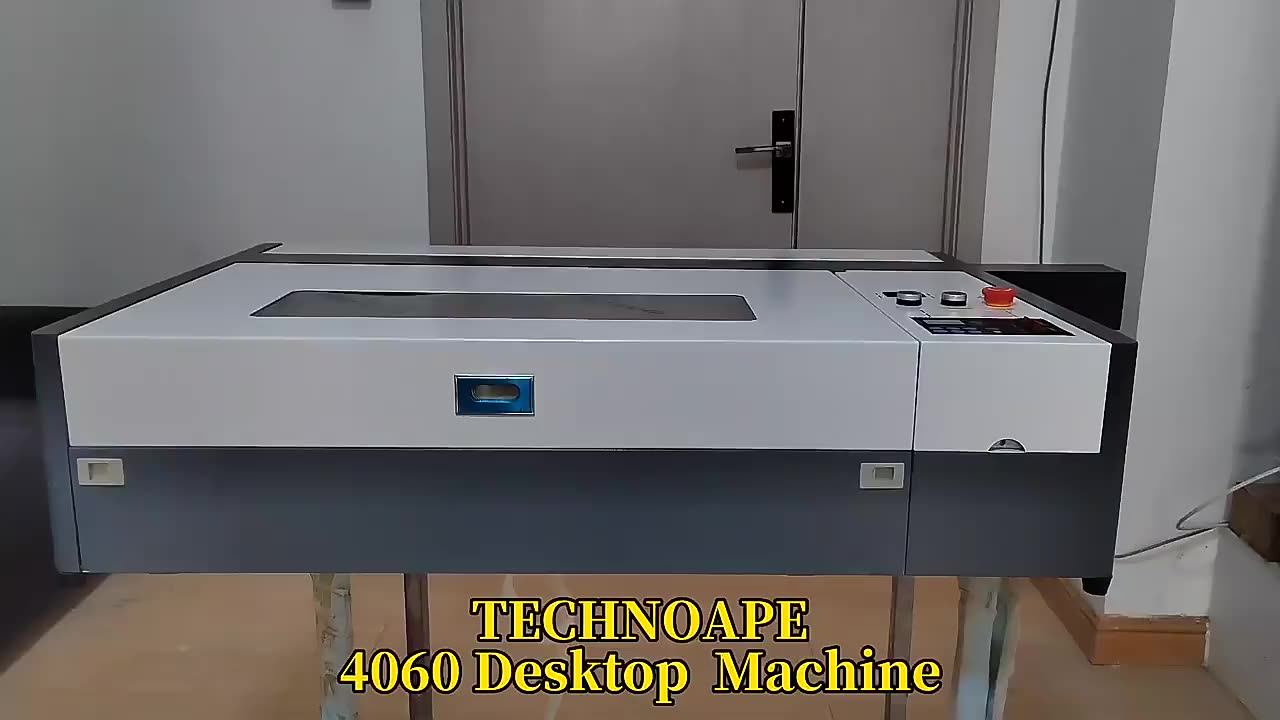 High Speed 4060 M2 Desktop Co2 Laser Engraving And Cutting Machine For ...