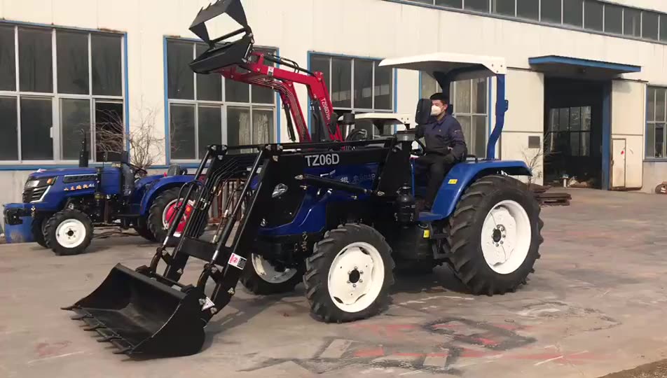 Small Farm Tractor 4x4 Farm Tractor 25hp 30hp 40hp 50hp 60hp 70hp Utility Tractor With Front End ...