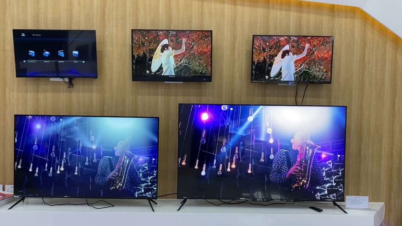 Cheap Flat Screen Led Tv Lcd China 32 43 50 Inch 4k Led Android Smart ...