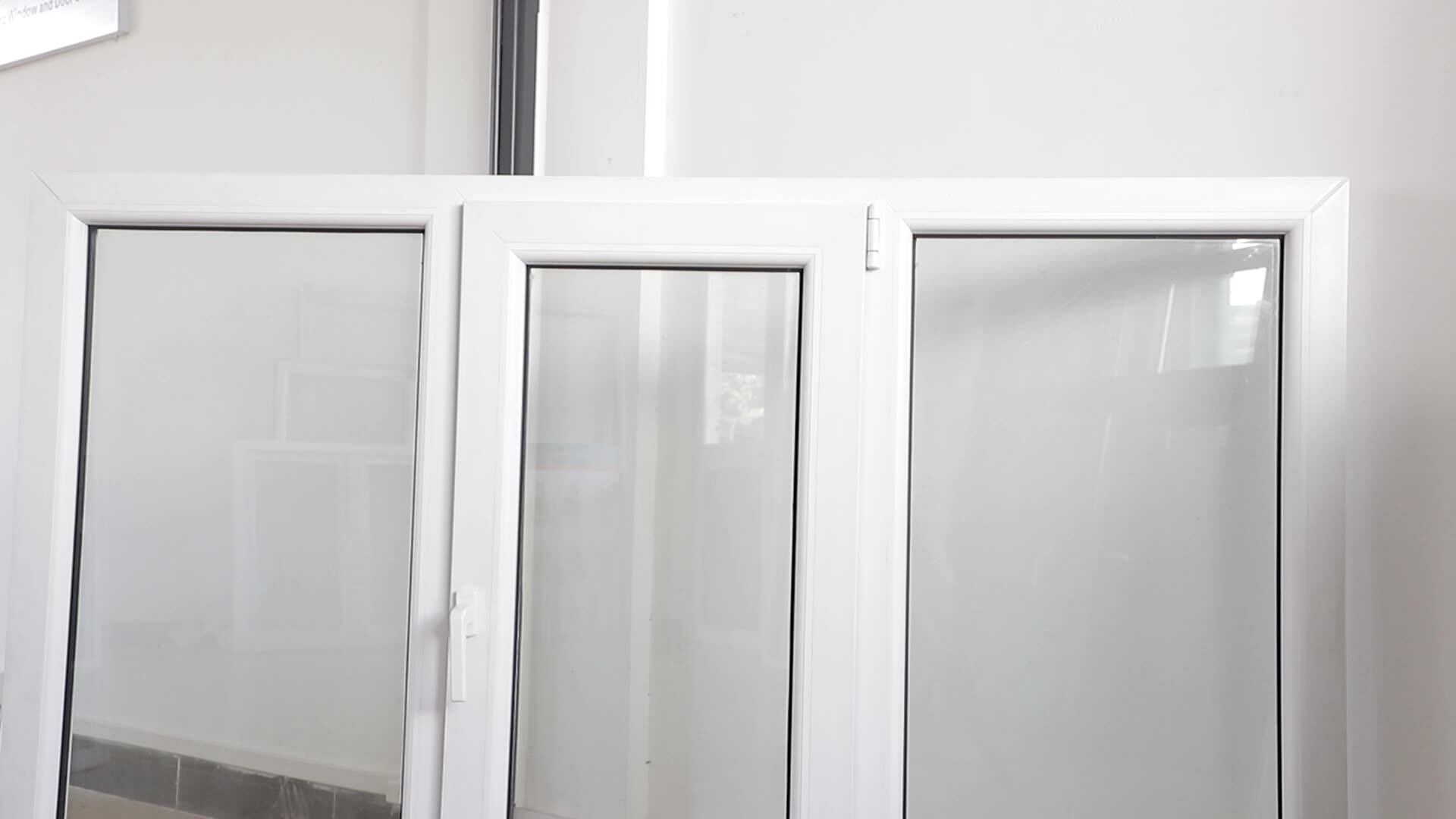 Most Popular China Factory Price Upvc House Doors Windows 3 Panel ...