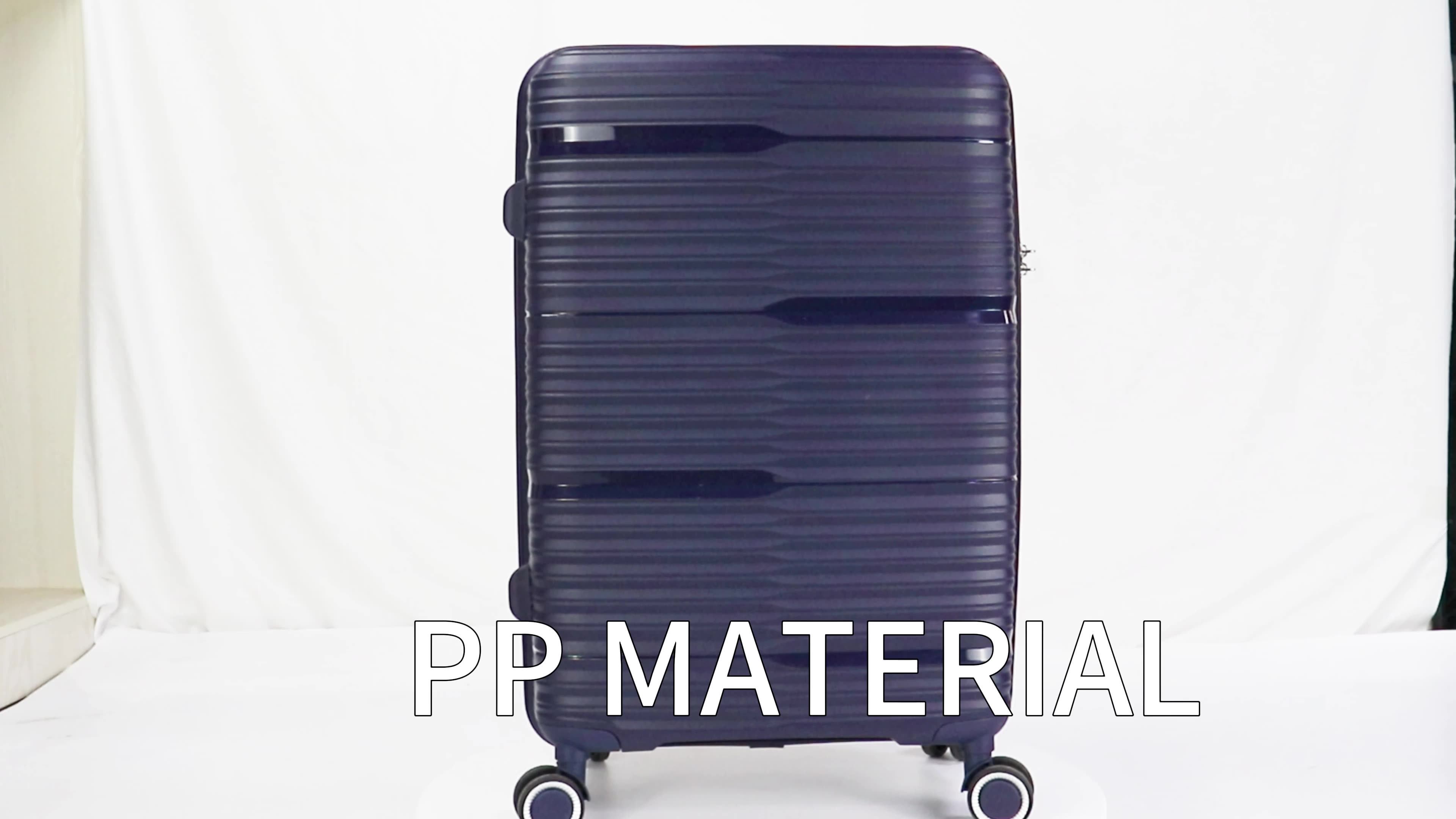 Pp Trolley Luggage Sets 20 24 28 Inch Wholesale Pp Suitcase Sets Travel ...