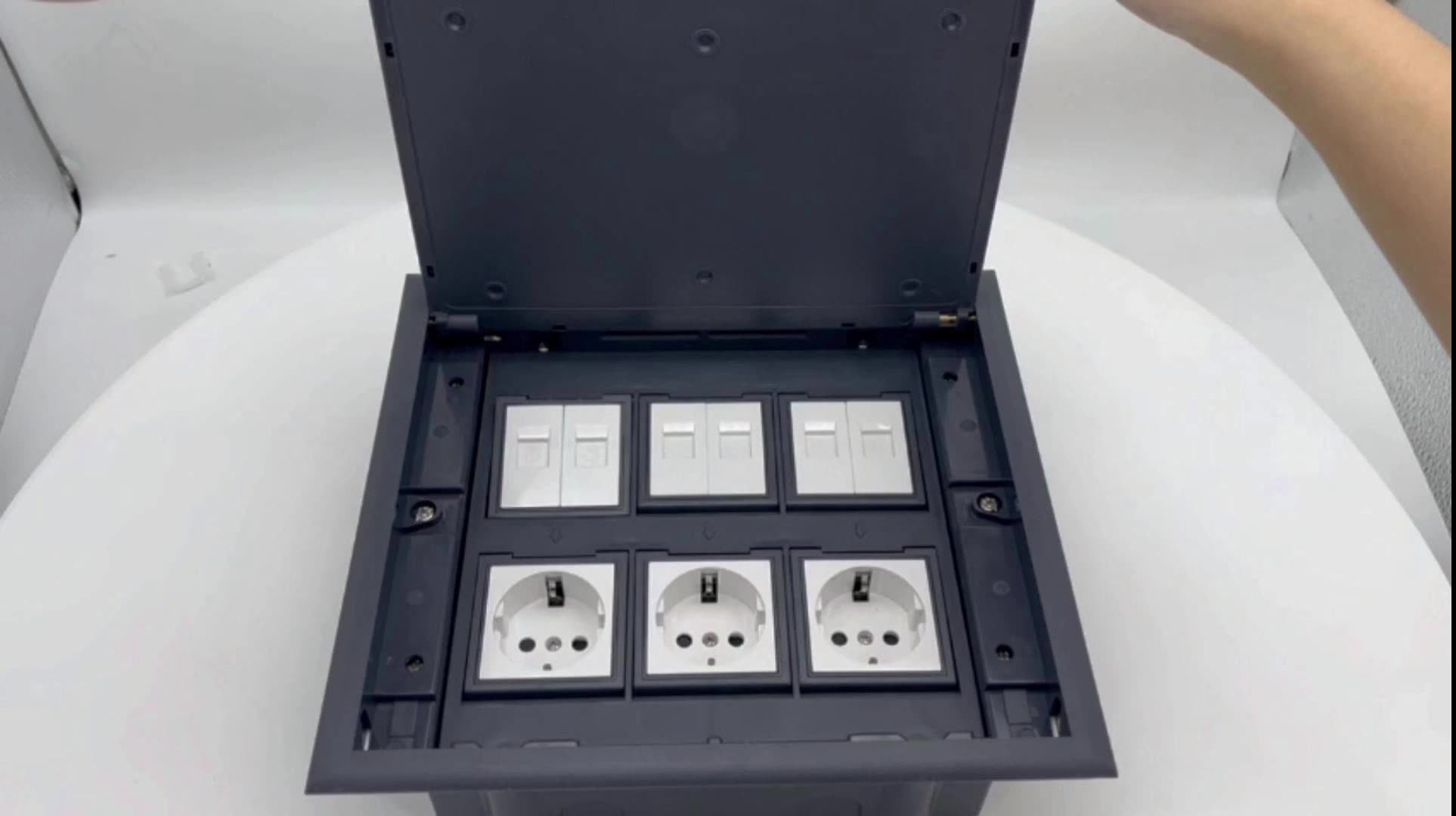 High Quality Electrical Plugs And Sockets Ground Power Socket Abs ...