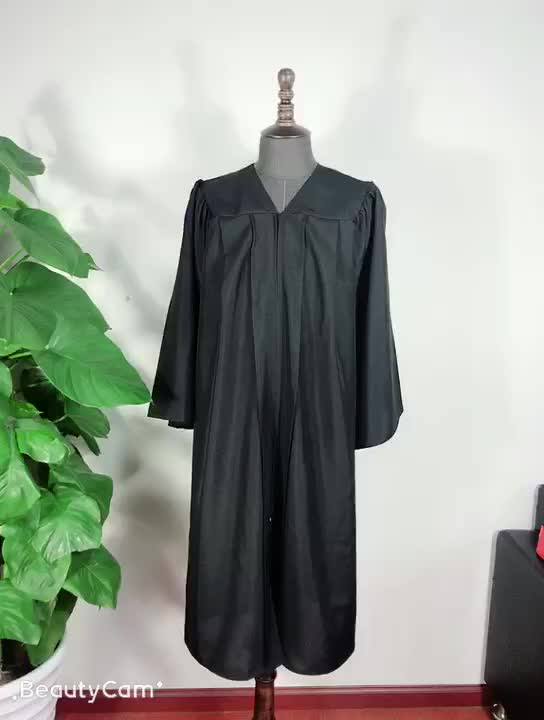 Wholesale Black Matte Graduation Gown And Cap Stole - Buy Wholesale ...