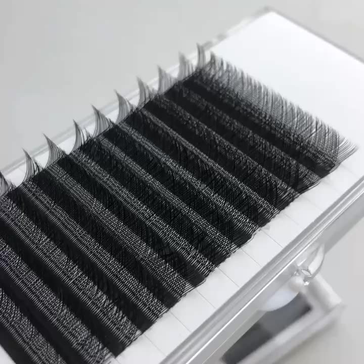 W V Y Type Shape Volume Eyelash Extension Individual False Eyelashes 3d ...