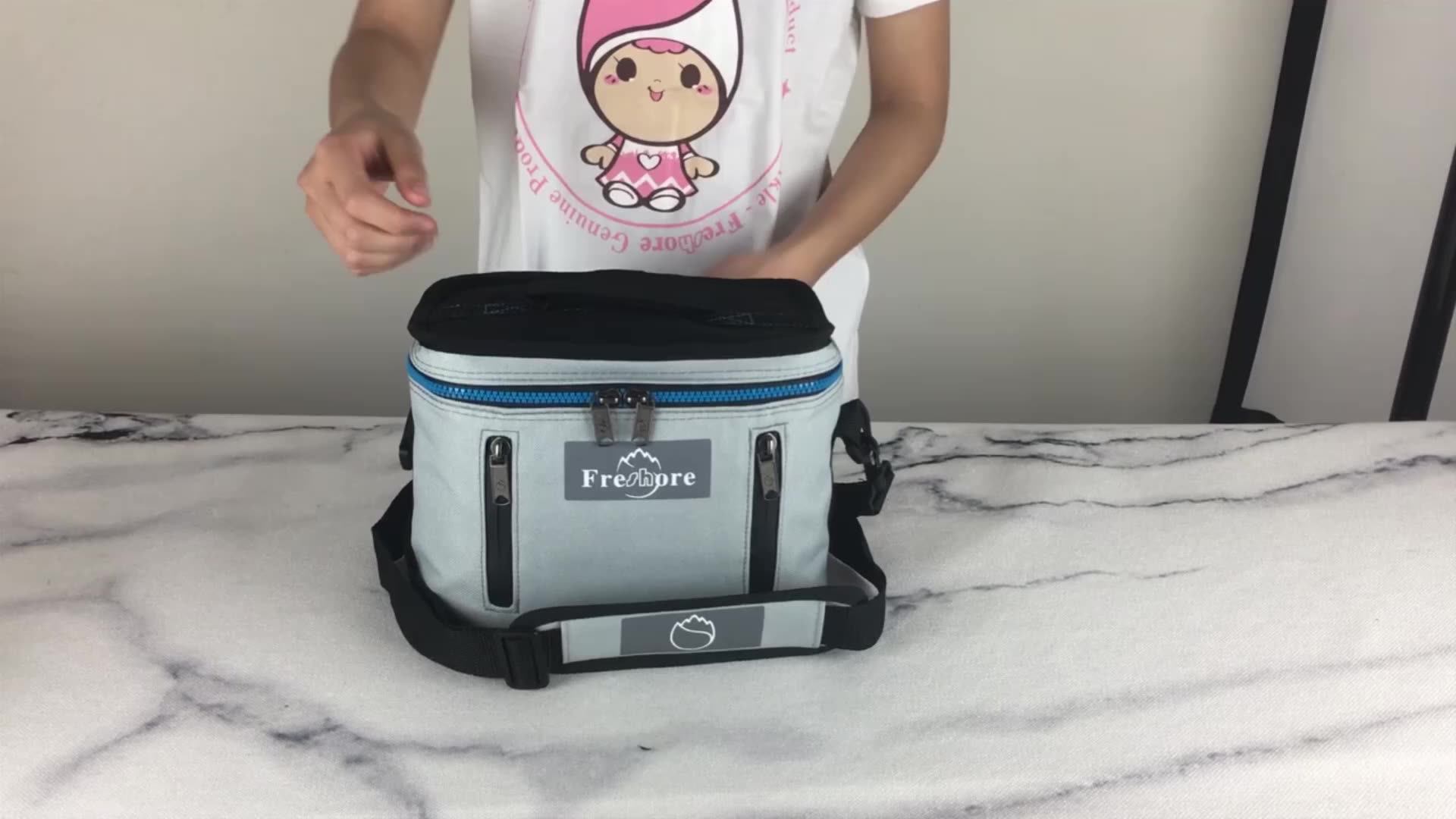 Custom Cool Carry 6 Cans Cooling Insulated Lunch Cooler Bag - Buy Cans ...