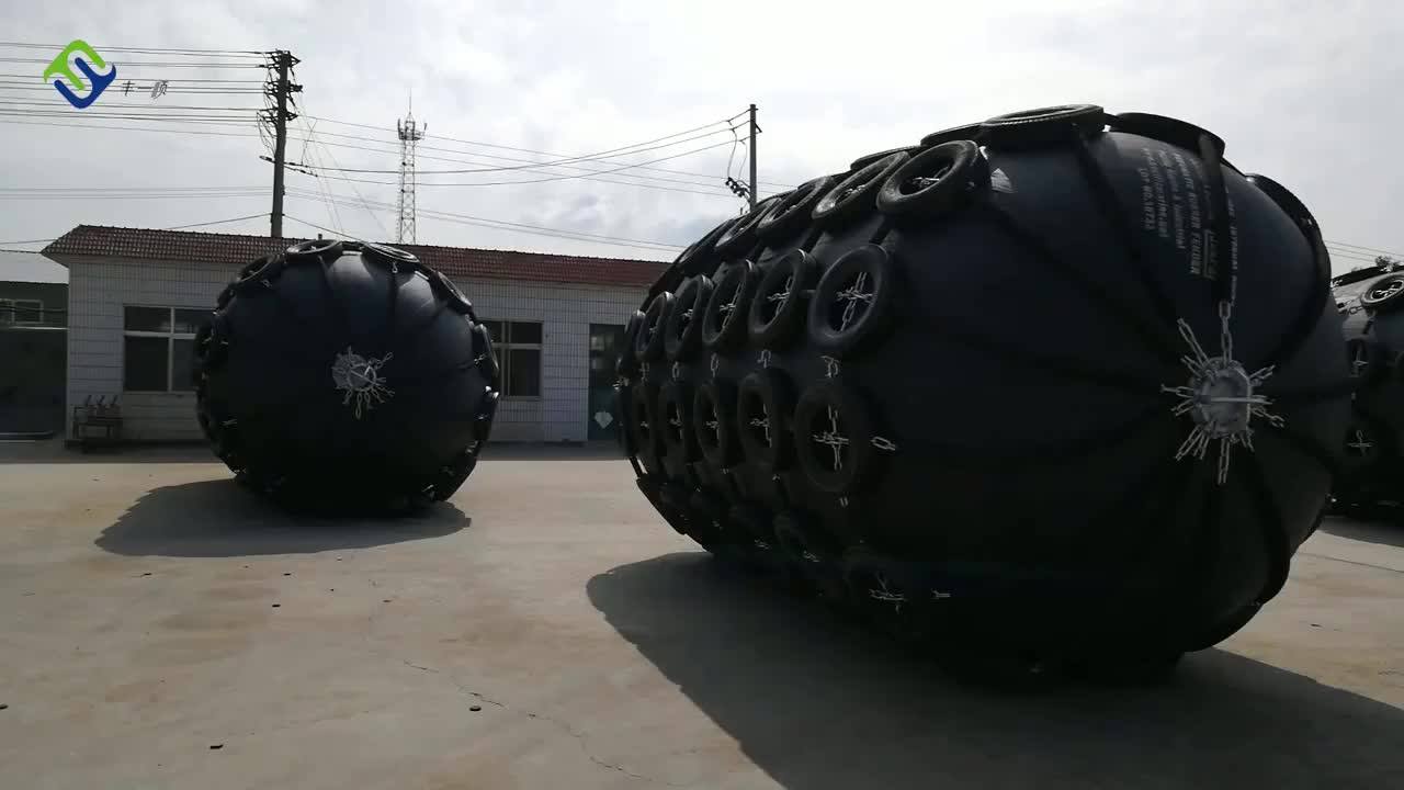 Rubber Fender Air Balloon Pneumatic Rubber Ball For Ships And Docks ...